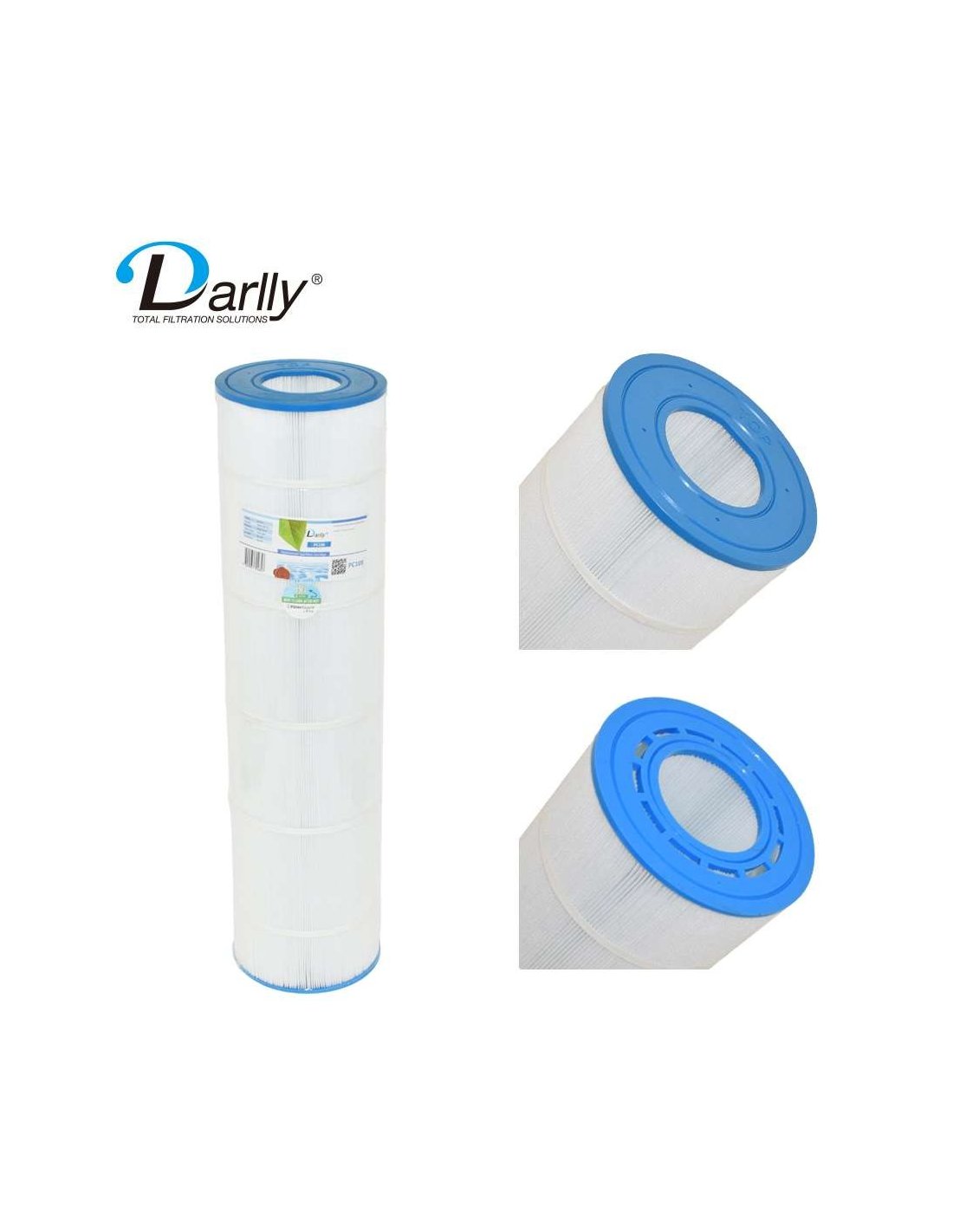Cartuccia filtrante compatibile Sta-Rite T-135TX Posi-Flo - Darlly PC108