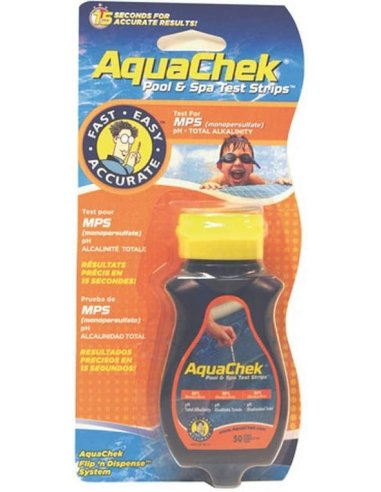 AquaChek Orange : Bandelettes pour Oxygène Actif